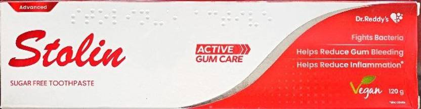 STOLIN -R FOAMING GEL ORAL TOOTHPASTE 120GM (PACKS OF 5.) Toothpaste ...
