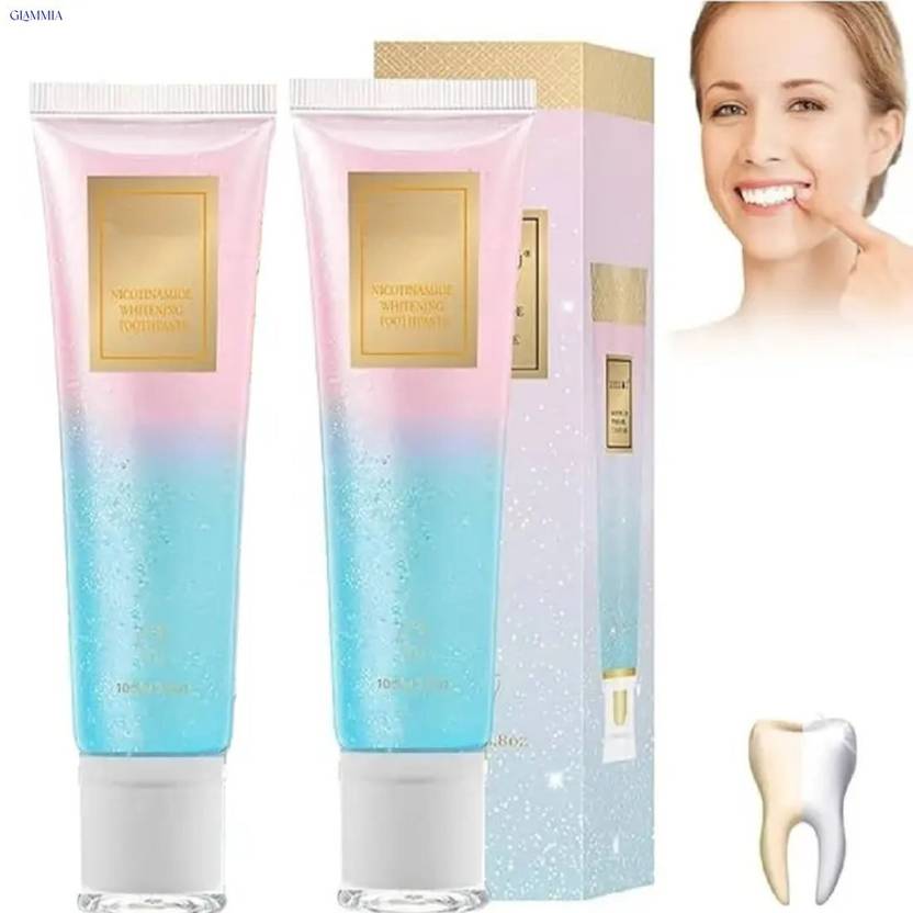 GLAMMIA Tooth Whitening Toothpaste | Clean Mint Care Toothpaste - Buy ...