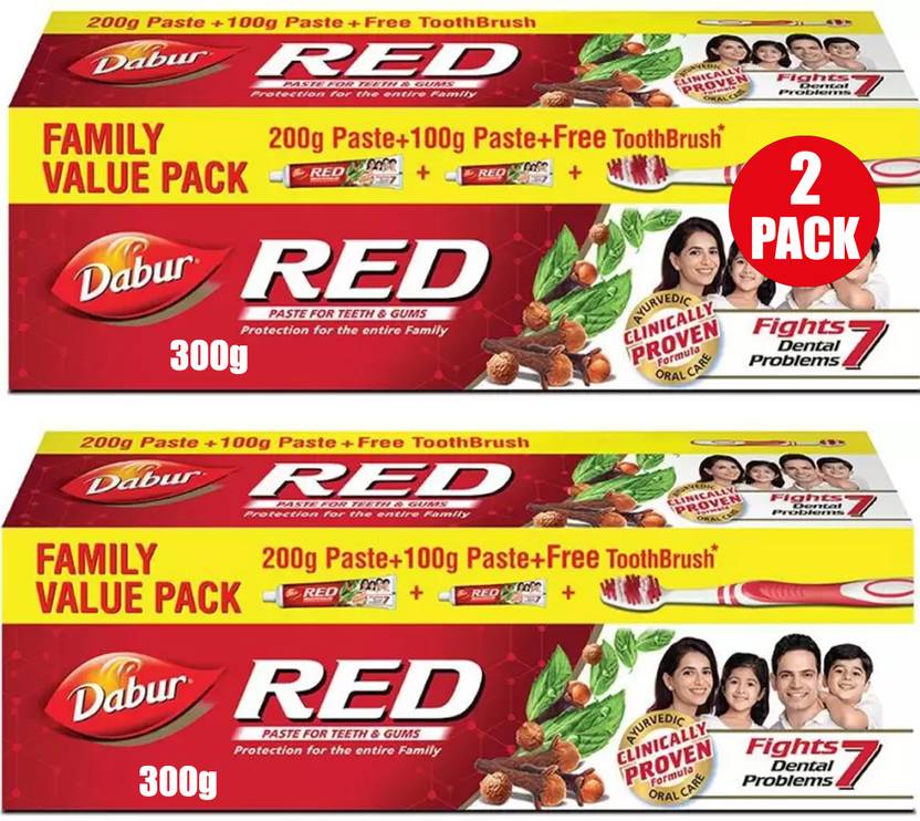 Dabur Red Ayurvedic Toothpaste - Buy Baby Care Products in India ...
