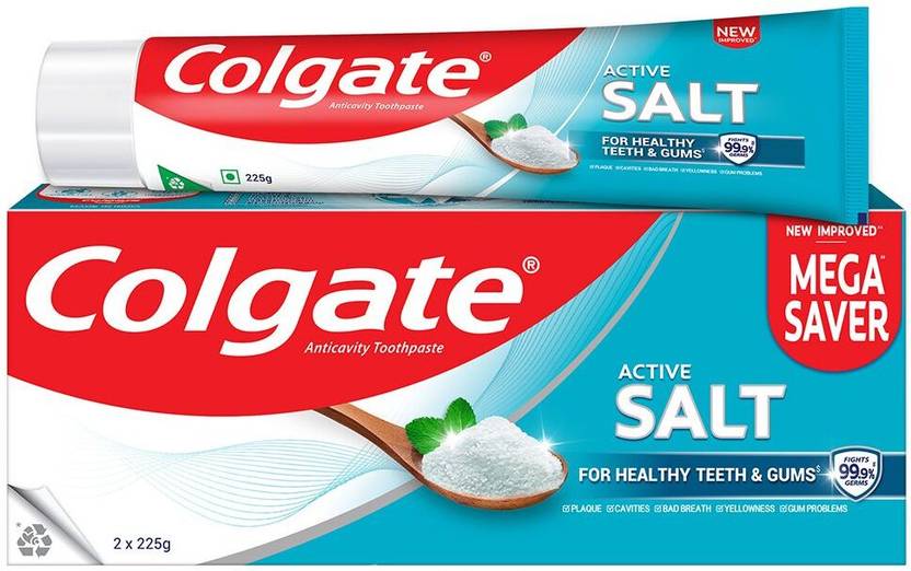 Colgate Active Salt Tooth paste, Daily Germ Protection, Healthy Gums ...