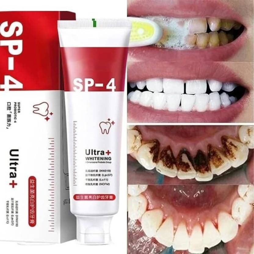 Ontario Sp 4 Ultra whitening teeth and kill gums41147\; Toothpaste (50 ...