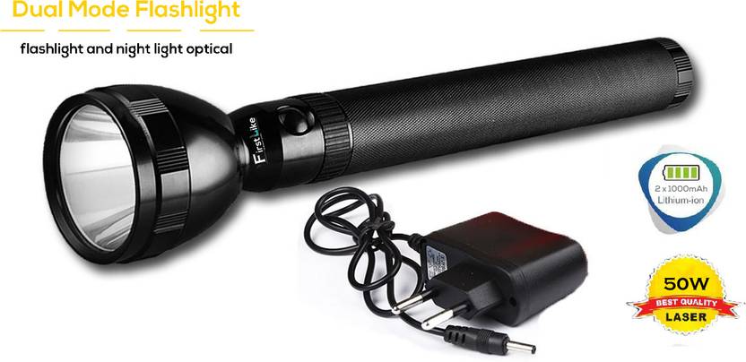 FIRSTLIKE Professional Long Range Torch Strong Metal Body High Power ...