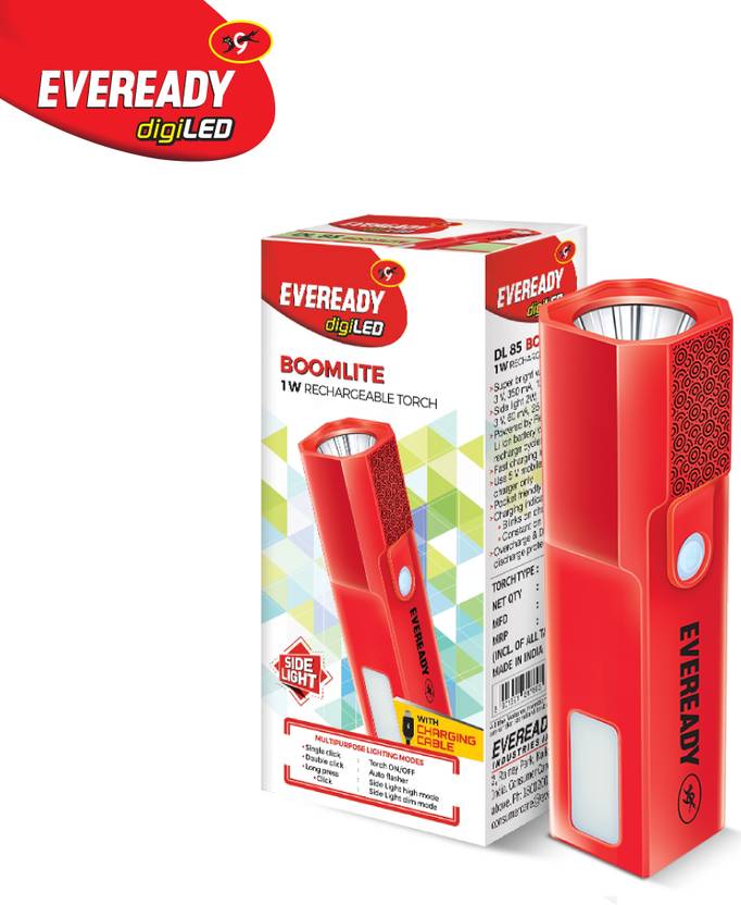 EVEREADY Boomlite LED Torch / Flashlight Torch Price in India - Buy EVEREADY Boomlite LED Torch ...