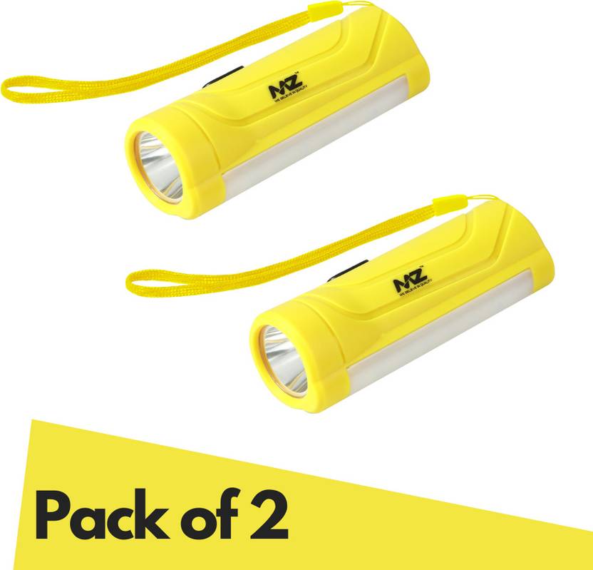 MZ M901 (RECHARGEABLE LED TORCH) 12W Laser + 7 SMD COB, 1200mAh Battery ...