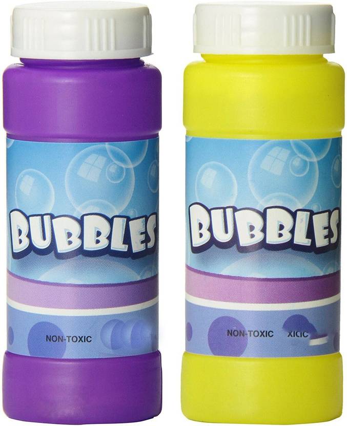 Magicwand Bubble Gun Refill Liquid 1.4 Litre (Set of 2 (700 ml) Bottles ...