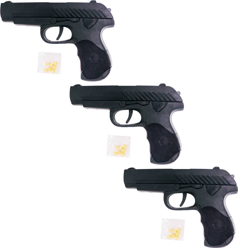 Aseenaa Mini Toy Gun PUBG Pistol With 8 Round Barell And 6 mm Plastic ...