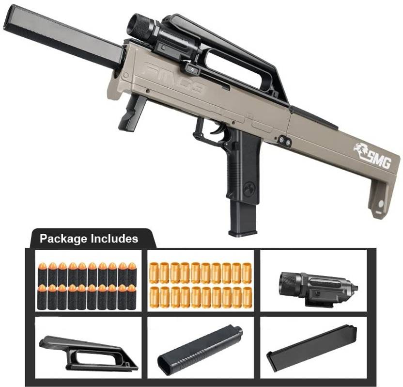 IndusBay FMG9 EVA Soft Foam Shell Ejection Sniper Submachine Gun ...