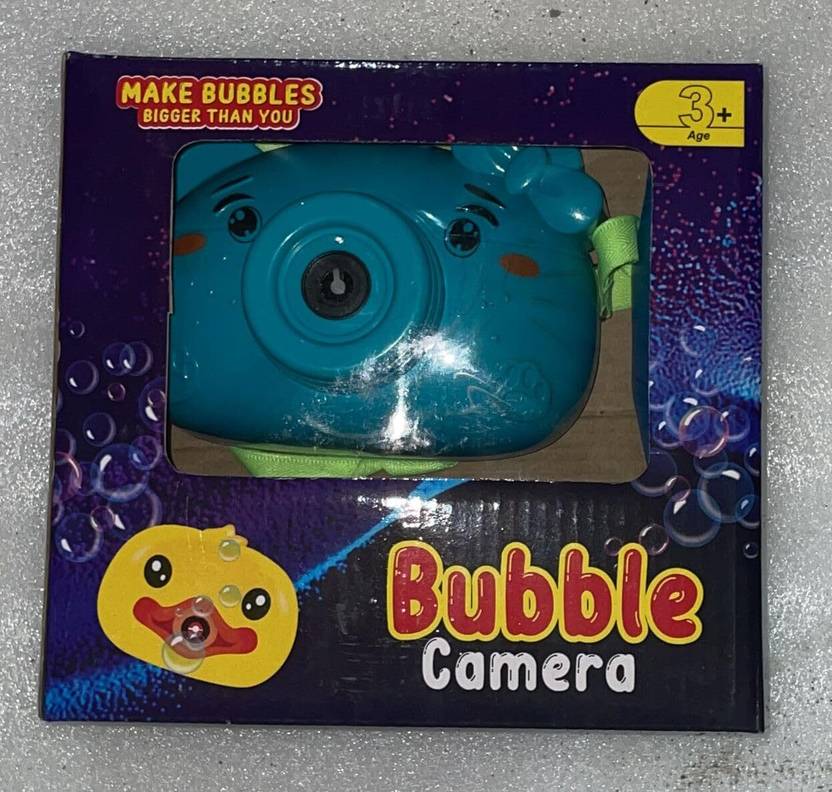 Krux Kitty Face Automatic Bubble Camera for Kids| Camera Bubble Maker ...