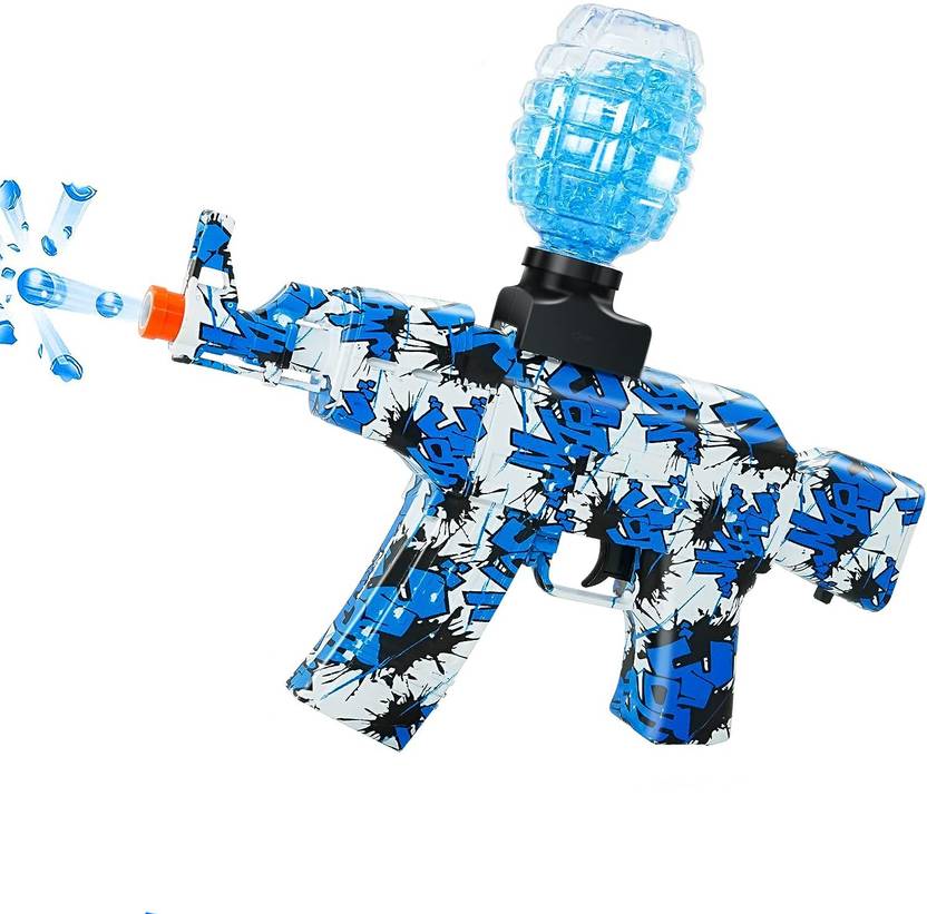 JIALTO Fun Mini Electric Gel Blaster Gun M416 Foam Blaster Toy 5000 Gel ...