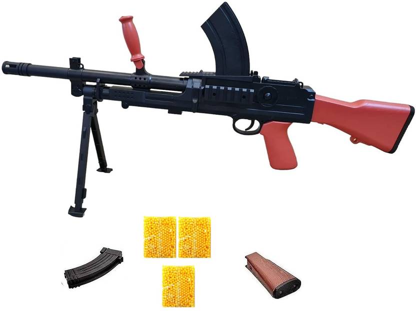 IndusBay AK74 Ranger Toy Gun Military Style Sniper Airsoft Gun Toy with ...