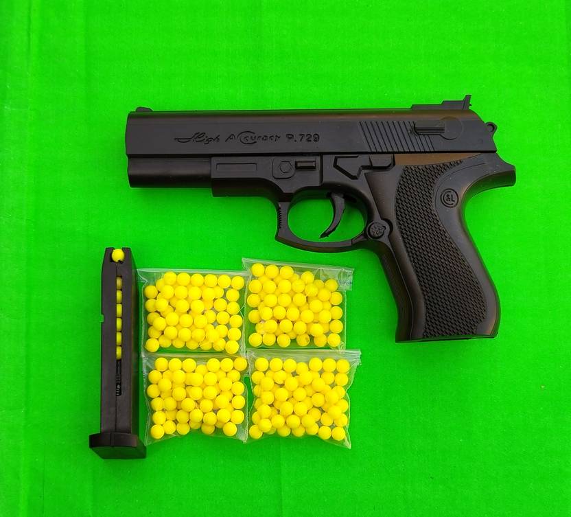 WHEELSQUARE BB P729 good range bullet gun with 200 bullets Guns & Darts ...