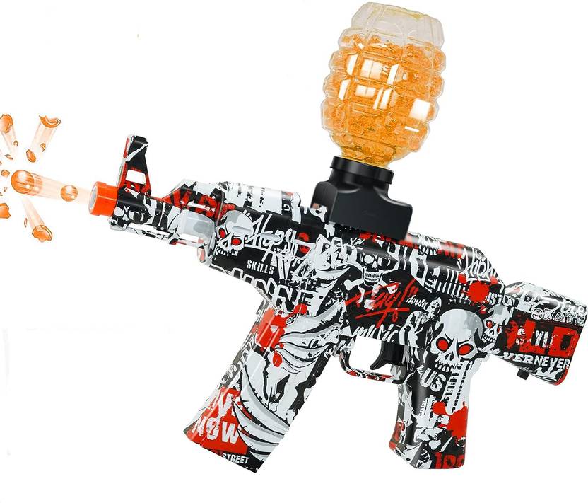 JIALTO Fun Mini Electric Gel Blaster Gun M416 Foam Blaster Toy 5000 Gel ...
