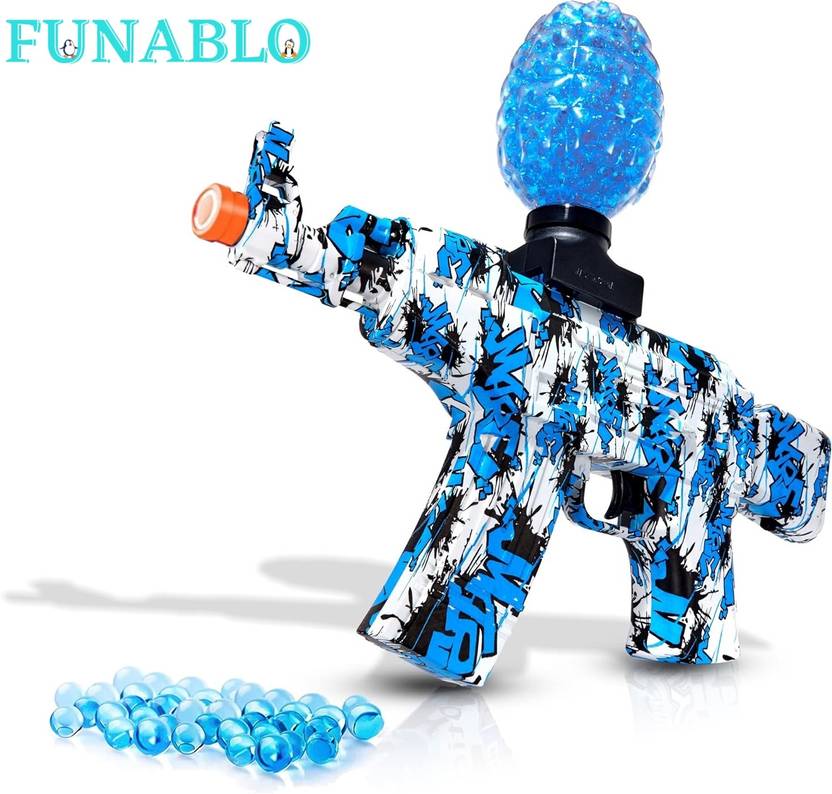 FUNABLO Gel Blaster Gun Airsoft Gun Automatic Foam Blaster Water Gun ...