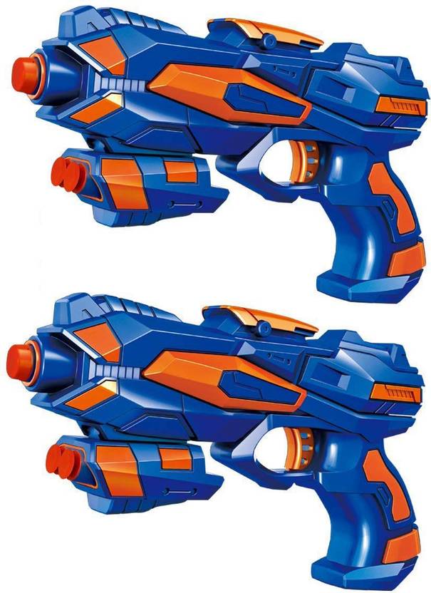 Magicwand Foam Bullet Guns with 16 Bullets (Pack of 2 Guns) Guns ...