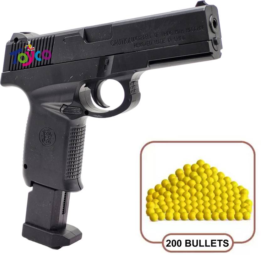 Toyco Mouser Pistol Toy Shooting for Kids Age 15+ with ( 200 Plastic ...