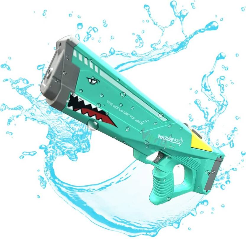 VikriDa Water Soaker Squirt Guns, 600cc & Excellent Range 40ft Water ...
