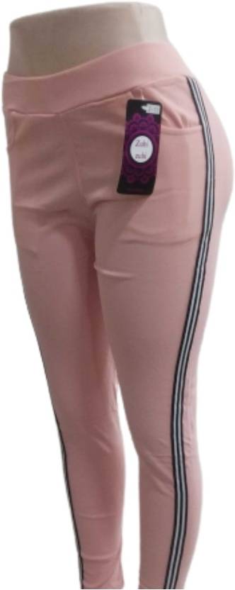 TRDFG Solid Women Pink Track Pants - Buy TRDFG Solid Women Pink Track ...