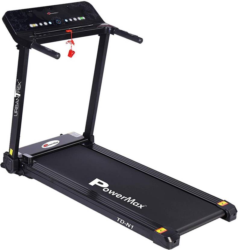 Powermax Fitness TD-N1 (4HP Peak) Pre-Set Workout, Compact Vertical ...