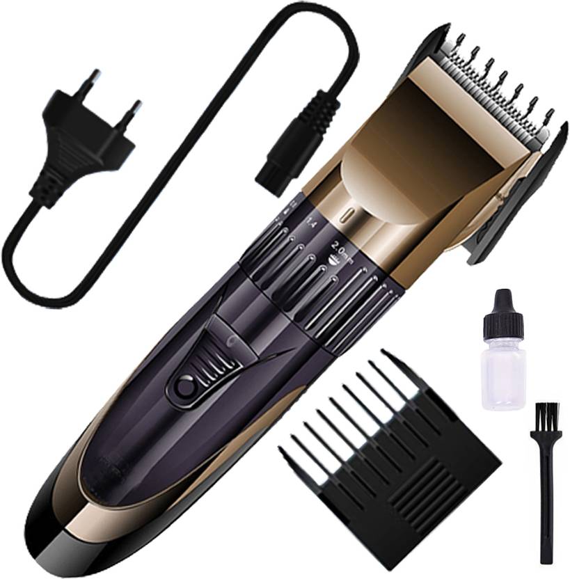 OKIJ Rechargeable Hair Clipper Beard Razor Waterproof Trimmer Low Noise Shaver Grooming Kit 60 ...