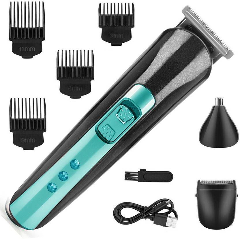 JKMN Rechargeable Shaver and Nose Trimmer All In One Body Grooming ...