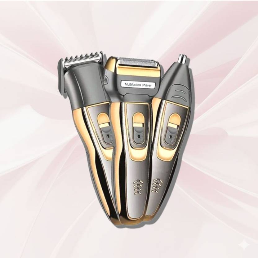 vogueNaura MD-3IN1_Golden_Trim/FK0067 Trimmer 45 min Runtime 1 Length ...