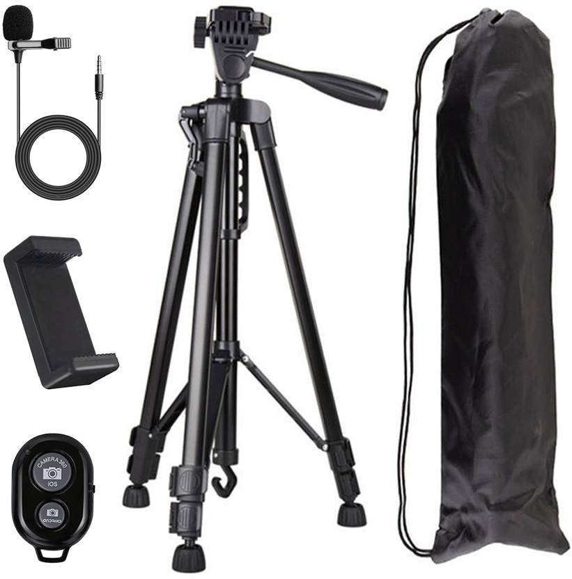 WRADER Mobile Tripod Stand 3366 Tripod Combo for Youtube Video ...