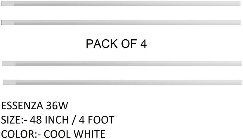 Nortek Essenza 36 Watt Led Tube Light Cool White 36 W 50 cm Tube Light ...