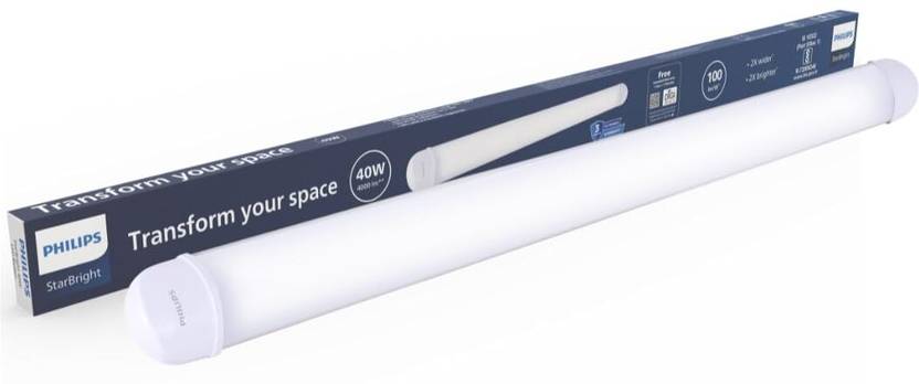 PHILIPS STARBRIGHT WIDE BATTEN 40W PACK OF 1 40 W 121 cm Tube Light ...