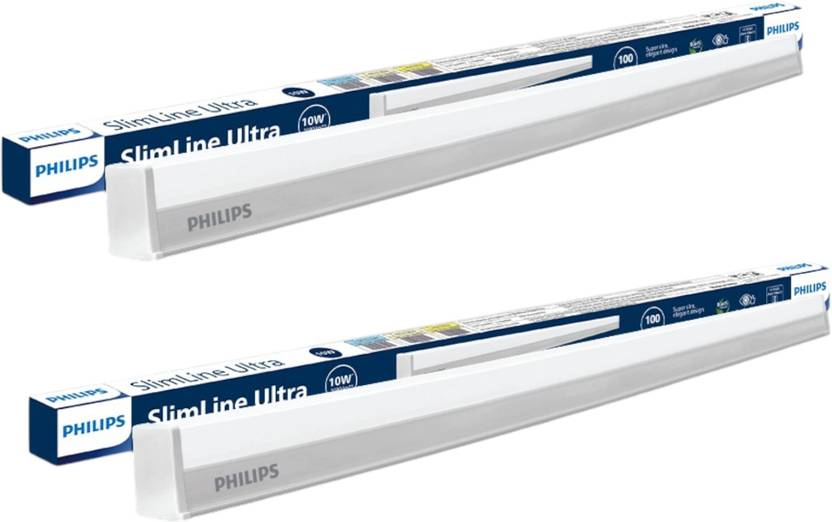 PHILIPS 10-watt LED Tubelight | Slimline Ultra Compact 2-ft LED 10 W 2. ...