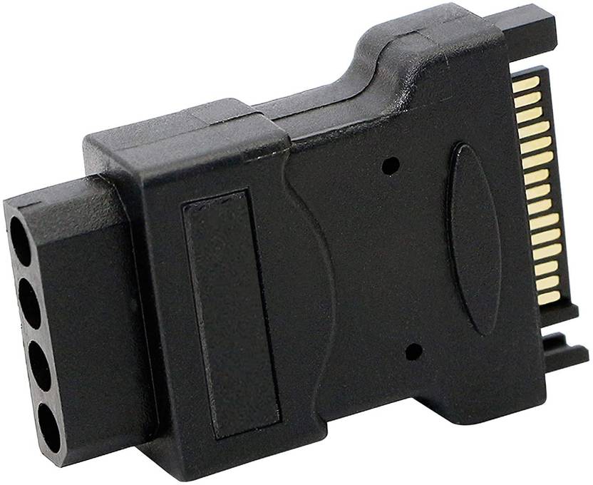 Paruht TV-out Cable SATA to LP4, SATA 15 Pin Male to Molex 4 Pin IDE ...