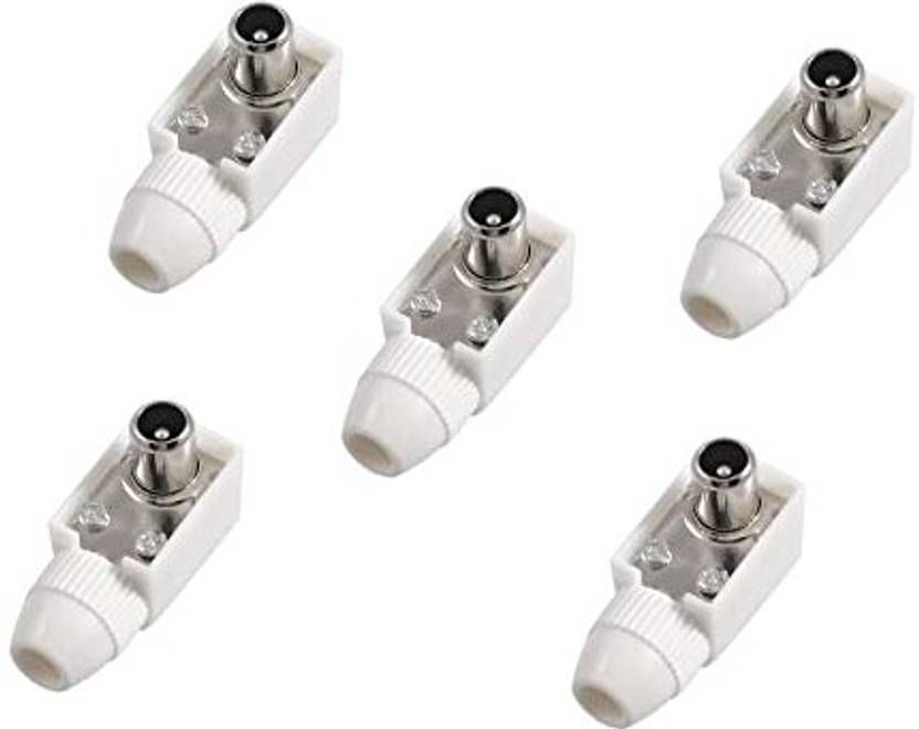 Sage TV-out Cable TV PIN Male TV RF Coaxial Plug Connector Plastic TV ...