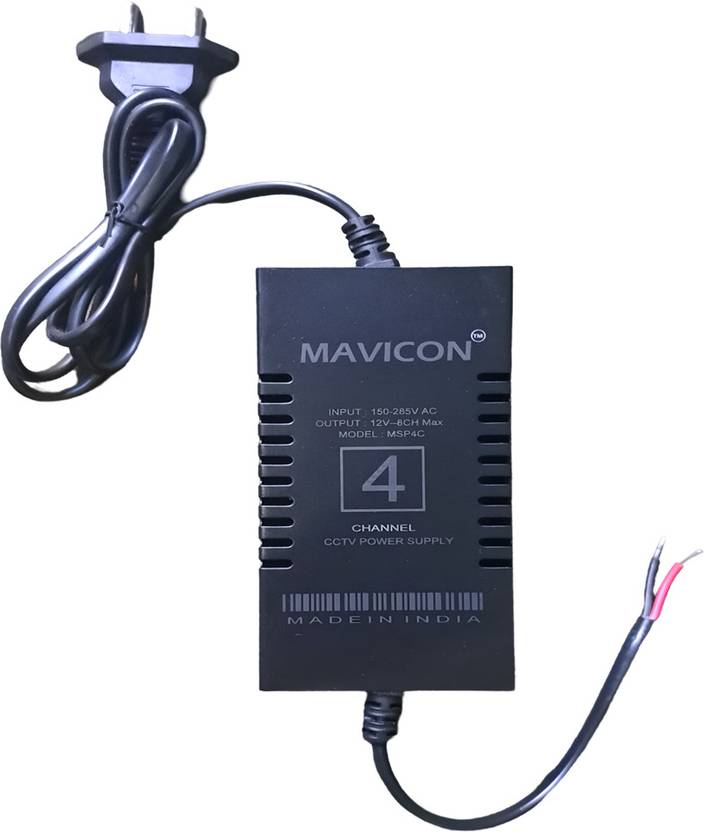 MAVICON High Quality 4 channel cctv smps power supply 12v 5a 60w smps ...