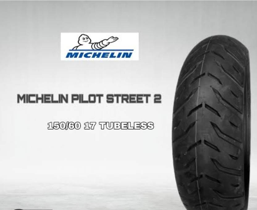 MICHELIN 150/60-R17 SPORTY PILOT STREET 2 Rear Two Wheeler Tyre Price ...