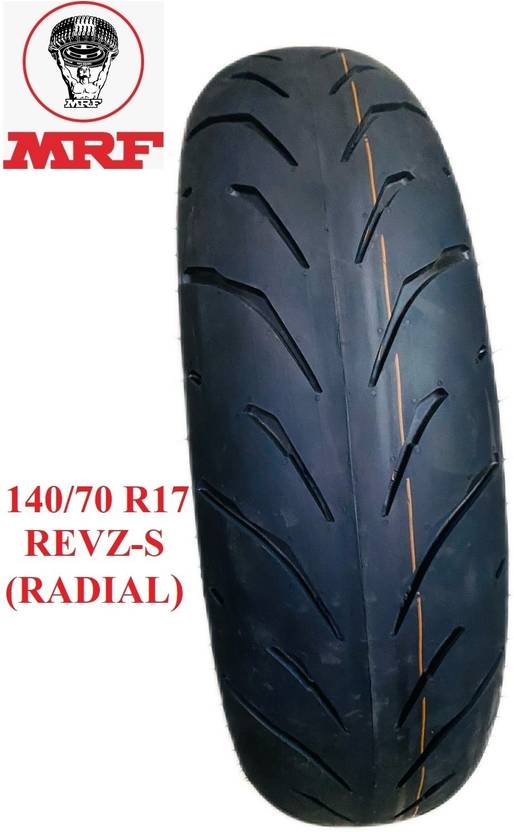 MRF 140/70R-17 66H REVZ-S 140/70 R17 Rear Two Wheeler Tyre Price in India - Buy MRF 140/70R-17 ...