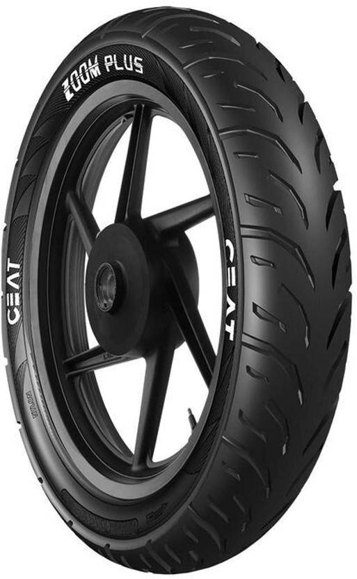 CEAT Zoom Plus TL 54P 80/100-18 Rear Two Wheeler Tyre Price in India ...