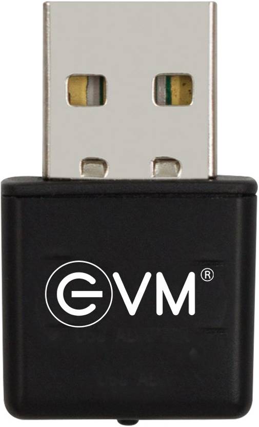 EVM EnWifi USB Wireless Dongle for Laptop and Desktop Wi-Fi Receiver ...