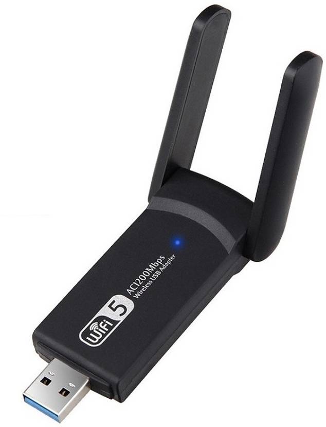 Wavenex Dual Band Realtek Wi-Fi USB Adapter RTL8812BU 1200 Mbps USB ...