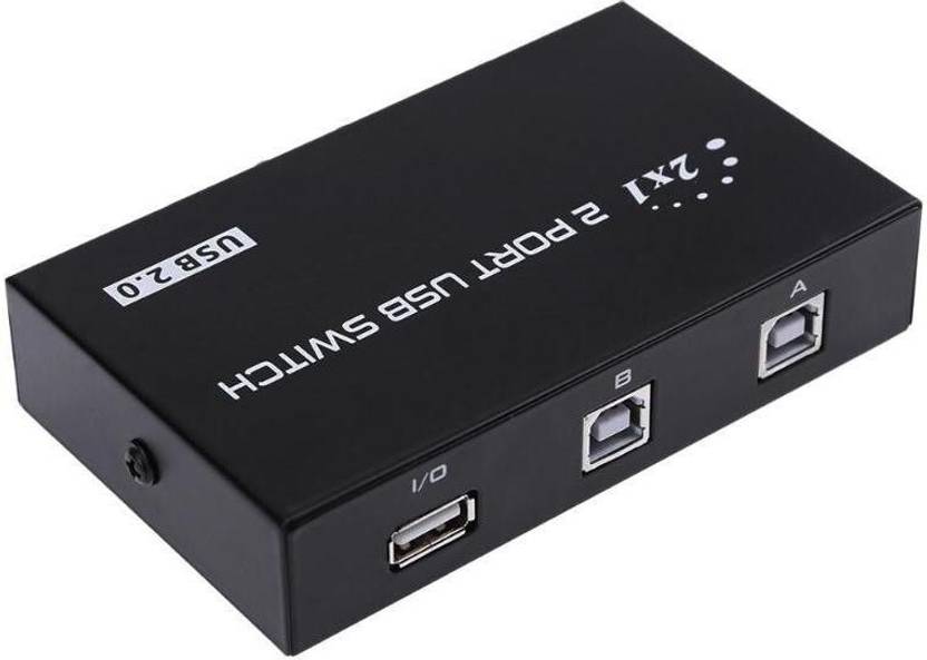 Etake 2 Port Printer Usb Switch Sharing Switcher Selector Adapter Hub ...