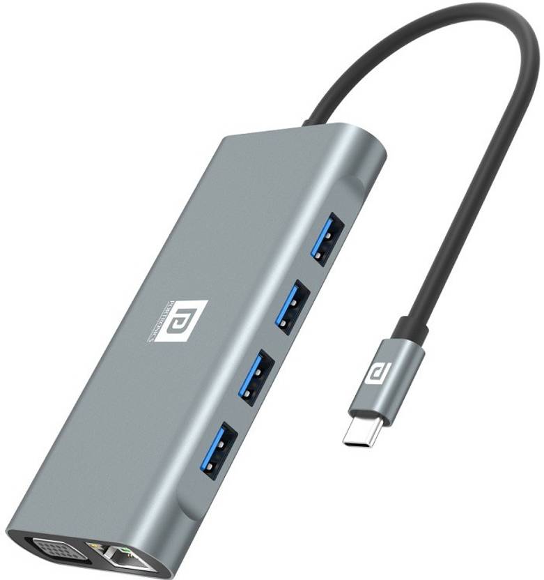 Portronics Mport 11C 11-in-1 Multiport Type C POR-1678 USB Hub Price in ...