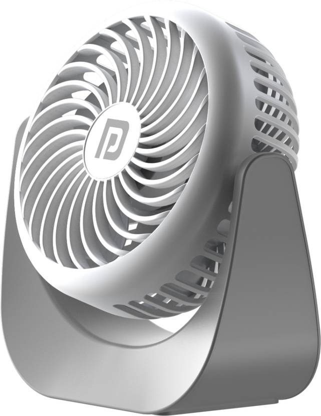 Portronics Rechargeable Table with battery, 360 Rotatable, 3 Speed ...