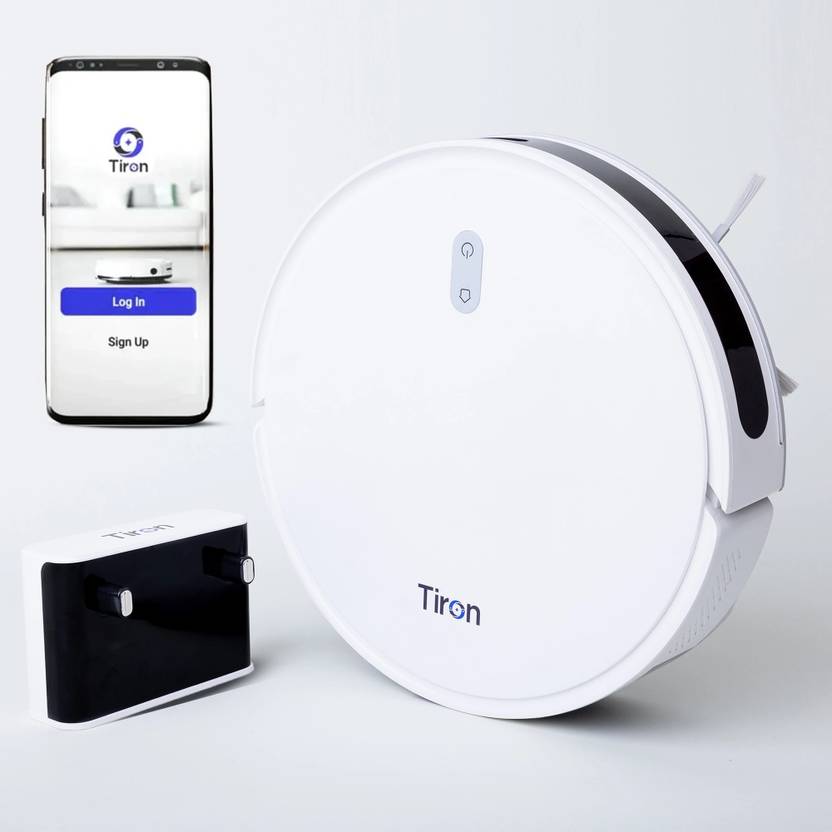 Tiron TRV 10P Robotic Floor Cleaner with 2 in 1 Mopping and Vacuum ...