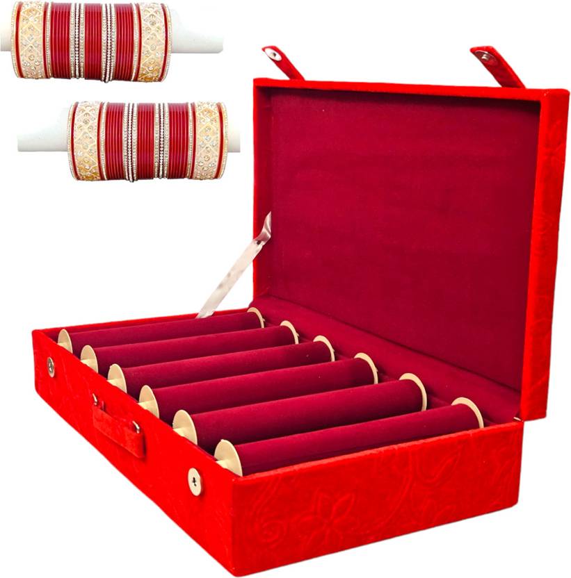StarkNetwork 6 Rods Bangle Box churi box bangle box is perfect for ...