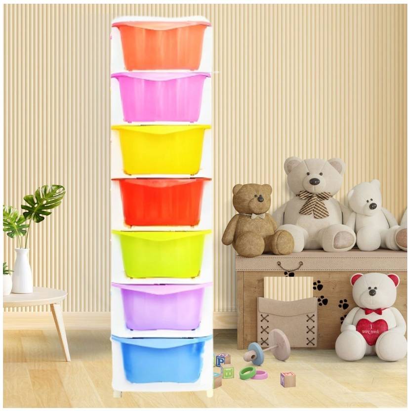 3D METRO SUPER STORE 7 Layer Multi-Purpose Modular Storage Drawer With ...