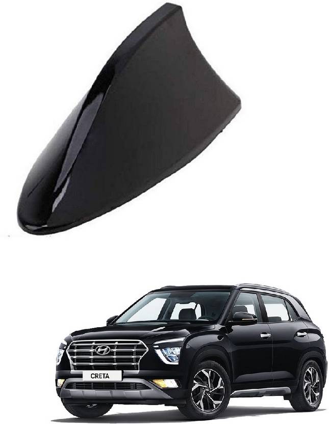 SPREADX Shark Fin Roof Antenna Aerial ABS AM/FM Radio Signal for Creta ...