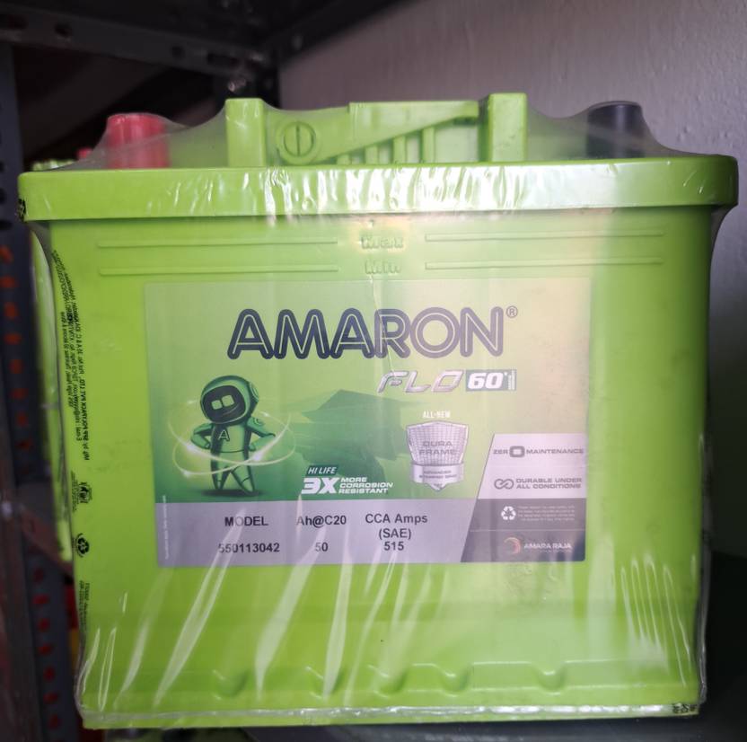 AMARON DIN50R 50 Ah Battery for Car Price in India - Buy AMARON DIN50R ...