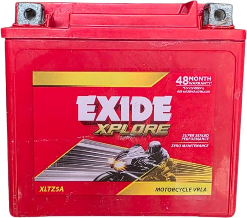 EXIDE EXIDEBATTERY XLTZ5A 5AH 5 Ah Battery for Bike Price in India - Buy EXIDE EXIDEBATTERY ...