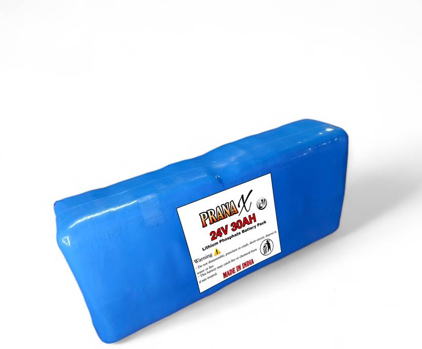 Pranax 24V 30Ah Lithium Phosphate EV A Grade Battery Pack For E-Cycle ...