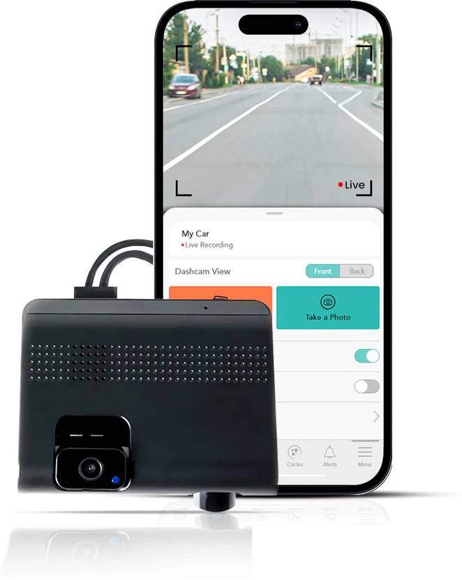 Letstrack Car Dash Camera Front and Rear with GPS Tracker | Live Video ...