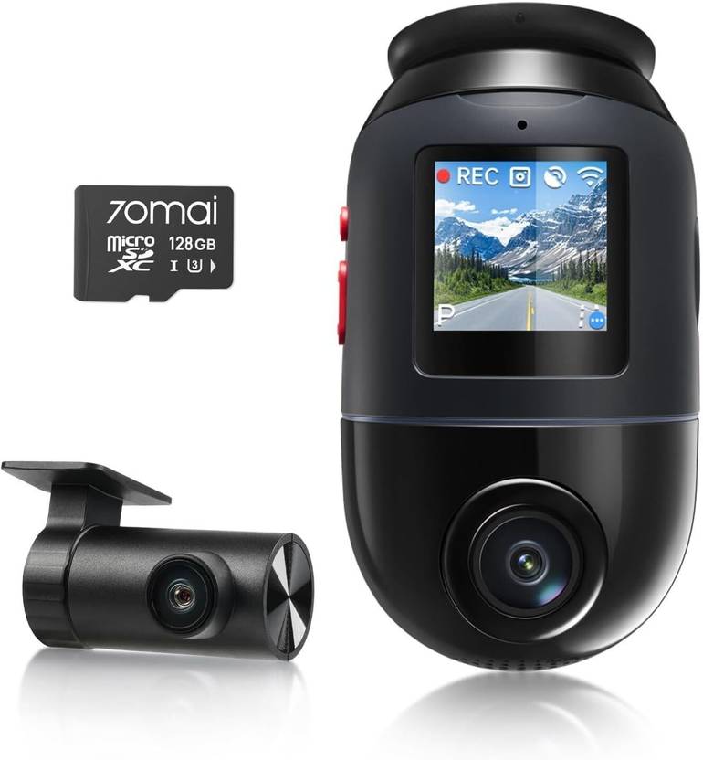 70MAI 4K HDR Omni DashCam, Dual STARVIS 2 IMX 678 & IMX 662, AI Motion ...