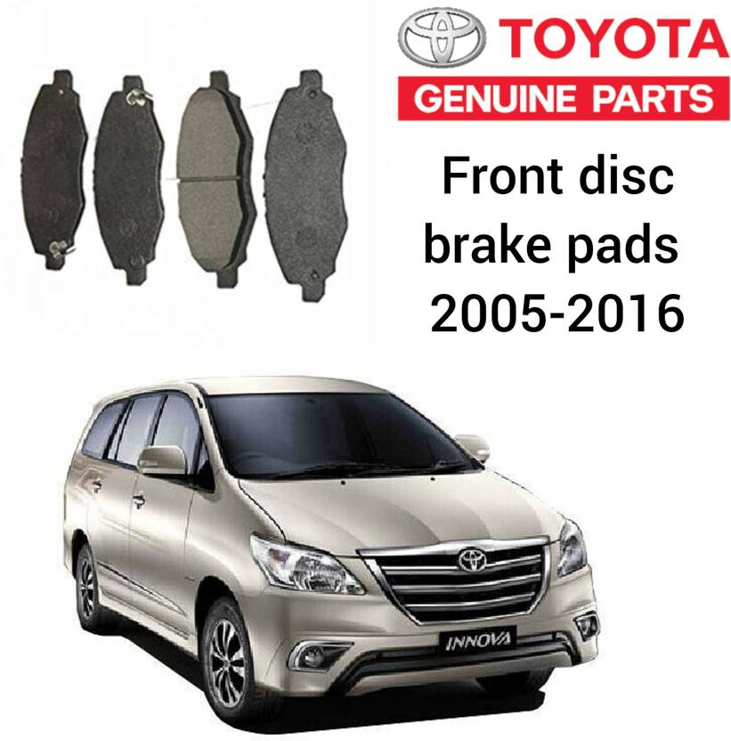 genuine parts Innova Old model 2005-2016 Front disc brake pads Vehicle ...